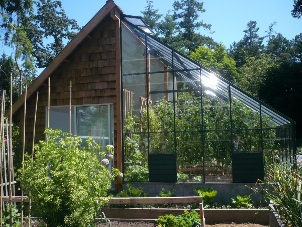 Greenhouse Attached To House