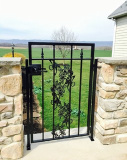 Hummingbird Garden Gate - Traditional - Landscape - DC Metro - by ...