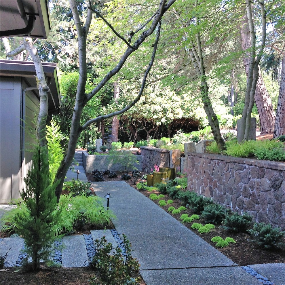 Hunts Point Renovation - Modern - Landscape - Seattle - by Tri-Scapes ...