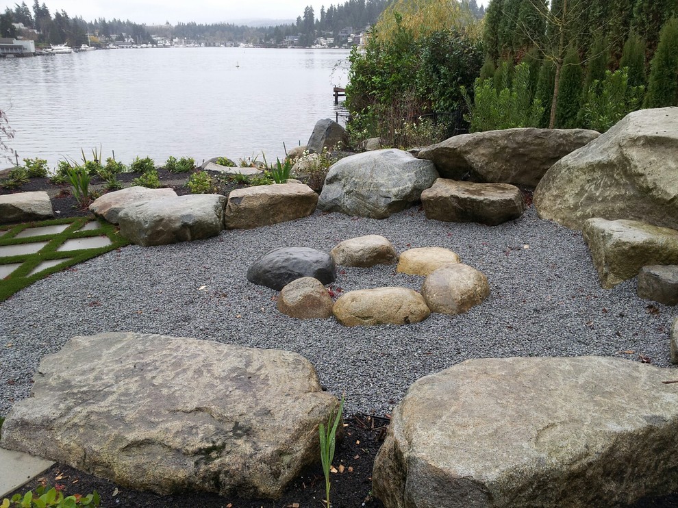 Igneous River Boulders / High Cascade Granite - Landscape - Seattle ...
