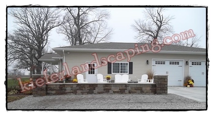 Illinois Allan Block Retaining walls - Contemporary - Landscape ...