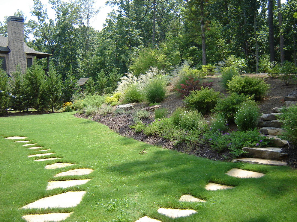 Informal Backyard - Traditional - Landscape - Atlanta - by User | Houzz
