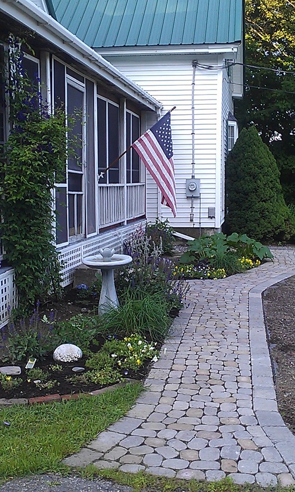 Installation of New Walkway (After photo) - Farmhouse - Landscape ...