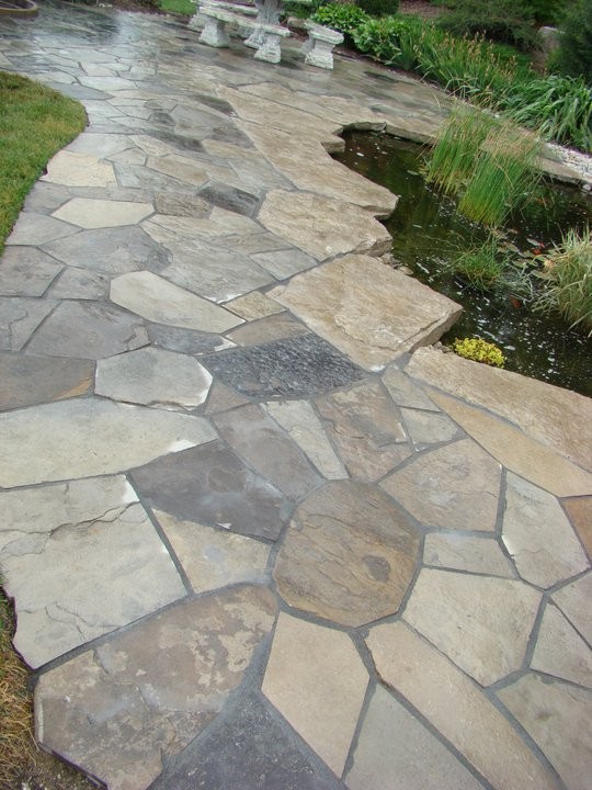 interlocking stone - Traditional - Landscape - Toronto - by Platinum ...