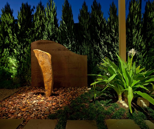 Iron Shade Arbor - Contemporain - Jardin - Houston - par Exterior ...