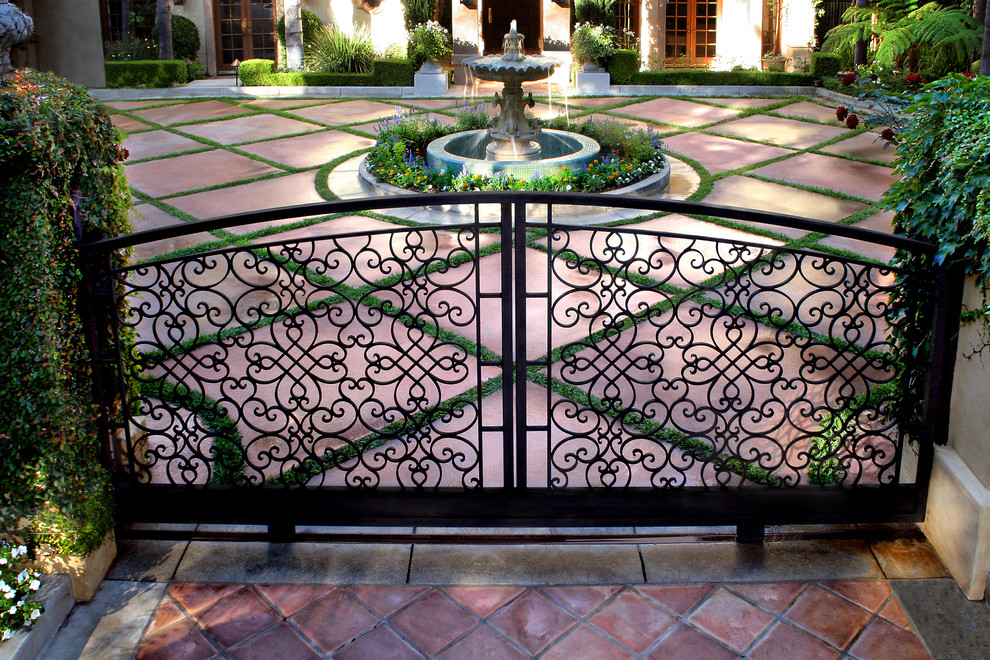 Iron Work - Mediterranean - Landscape - Los Angeles - by RG Fine Iron ...