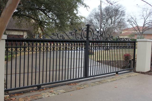 Iron Work - Traditional - Garden - Dallas - by Southwest Fence & Deck ...