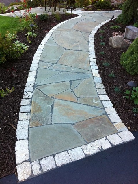 Irregular Stone Walkway
