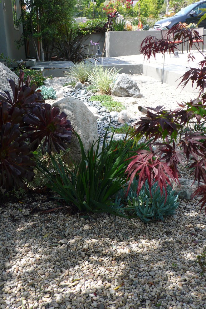 Japanese fusion garden - Modern - Landscape - Los Angeles - by SVA Home ...