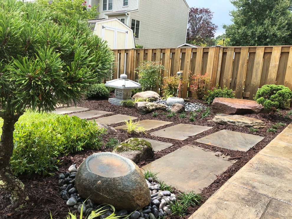 Japanese Garden Design and Installation - Asian - Landscape - DC Metro ...