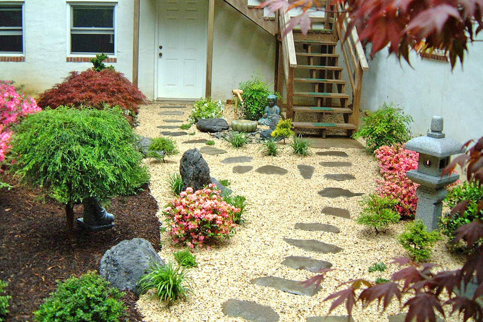 Japanese Garden Design and Installation - Asian - Landscape - DC Metro ...