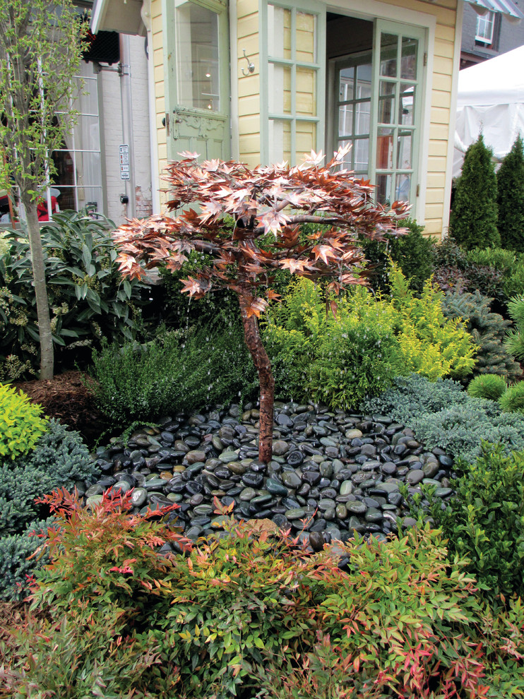 Japanese Maple Copper Tree Fountain - Contemporary - Landscape ...