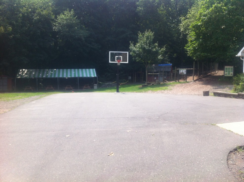 Jason P's Hercules Platinum Basketball System on a 35x50 in New Haven ...