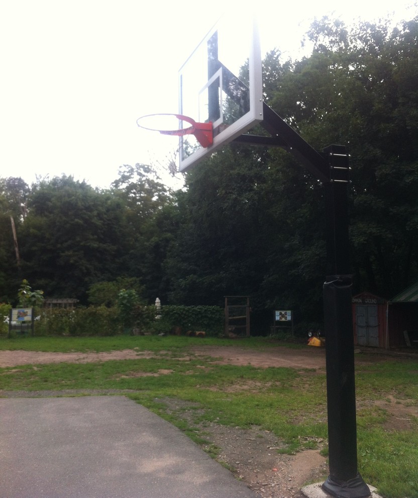 Jason P's Hercules Platinum Basketball System on a 35x50 in New Haven ...