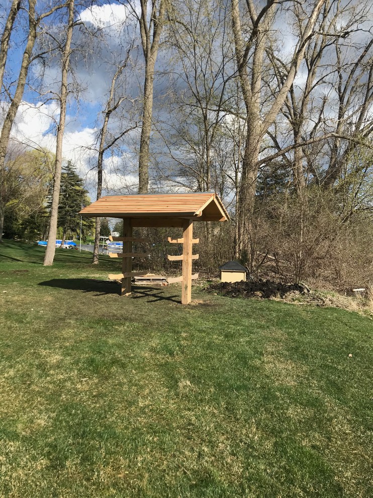 Kayak and Paddle Board rack - Beach Style - Landscape - Detroit - by ...