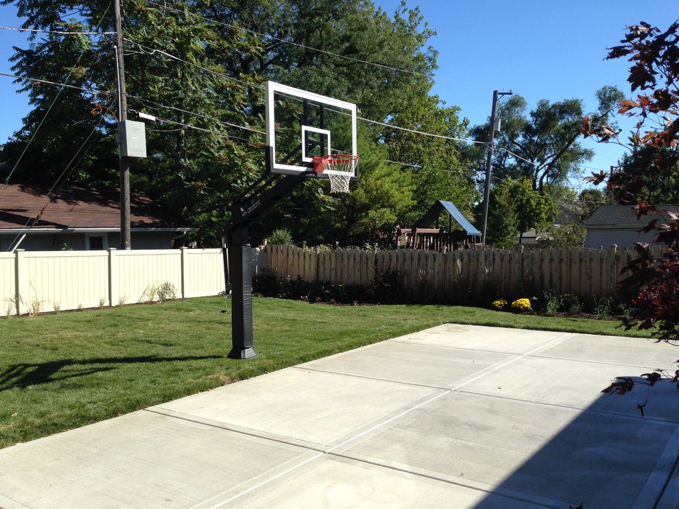 Kevin R's Pro Dunk Platinum Basketball System on a 36x24 in Elmhurst ...