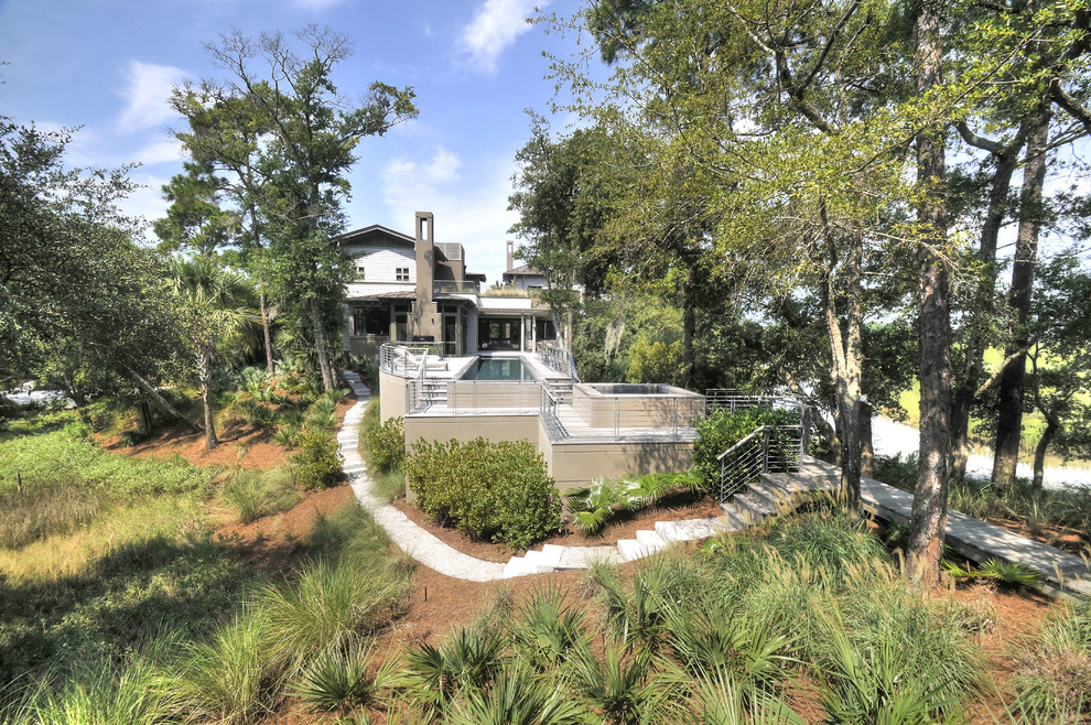 Kiawah Island Marsh-front Landscape - Contemporary - Landscape ...