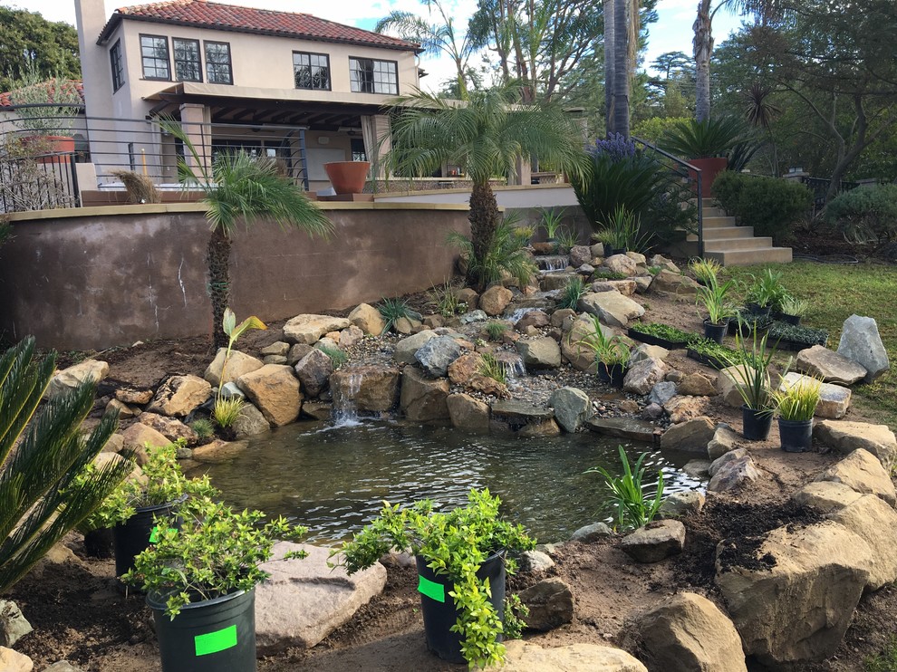Koi Fish Pond With a View! - Landscape - Los Angeles - by California ...