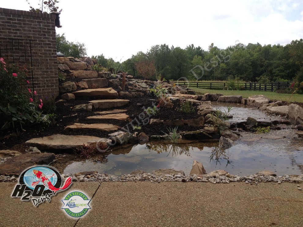KOI Pond, Backyard Pond & Small Pond Ideas for your Kentucky Landscape ...