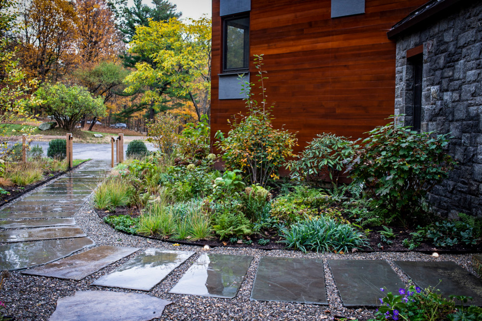 Lakefront Idyll - Garden Gate - Contemporary - Landscape - New York ...