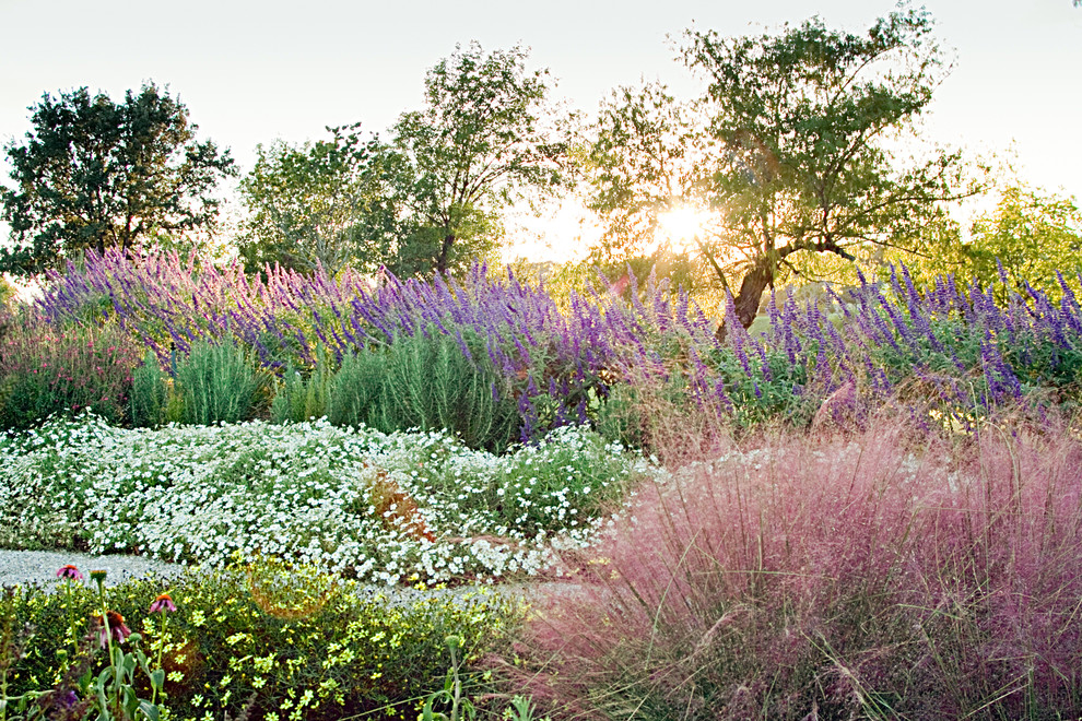 Lakeside Garden - Custom Landscaping - Highland Village, TX - Rustic ...