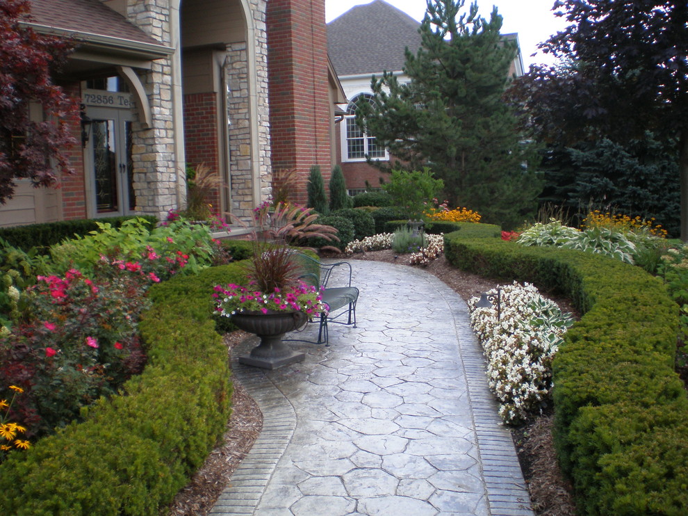 Landscape Design and Installation - Transitional - Landscape - Detroit ...