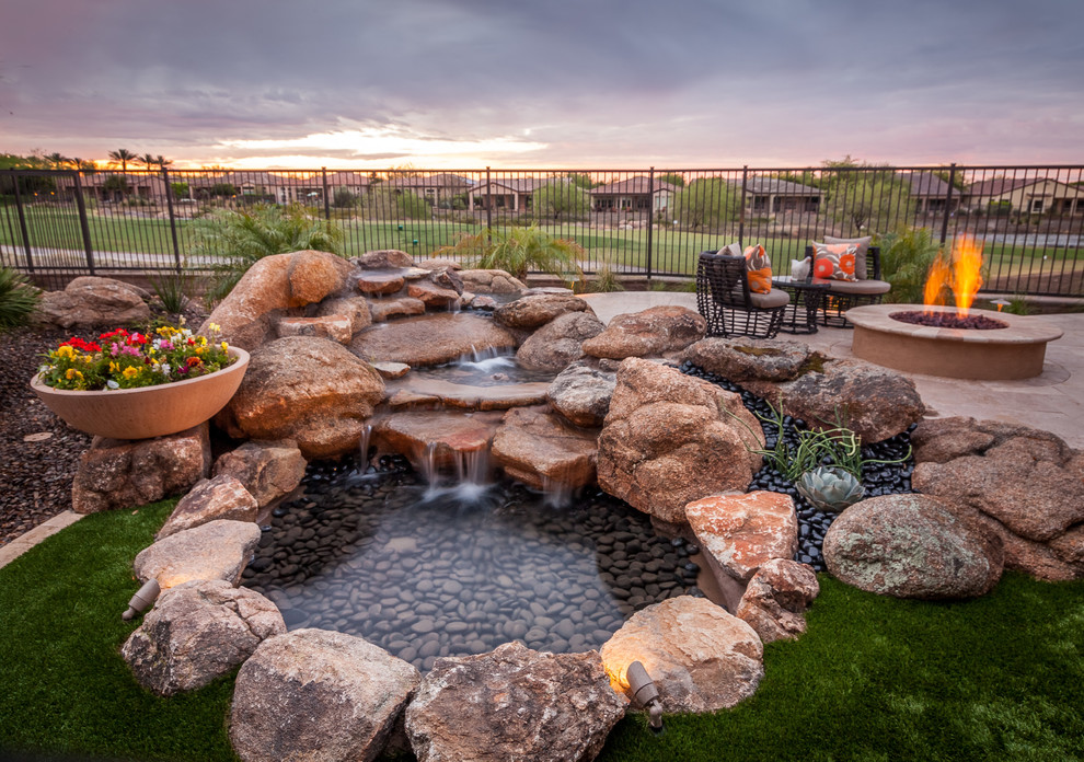 Landscape design work at Trilogy model homes - Contemporáneo - Jardín ...