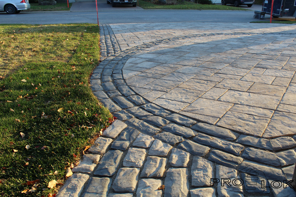 Landscape Driveway and Front Entry - Modern - Landscape - Ottawa - by ...