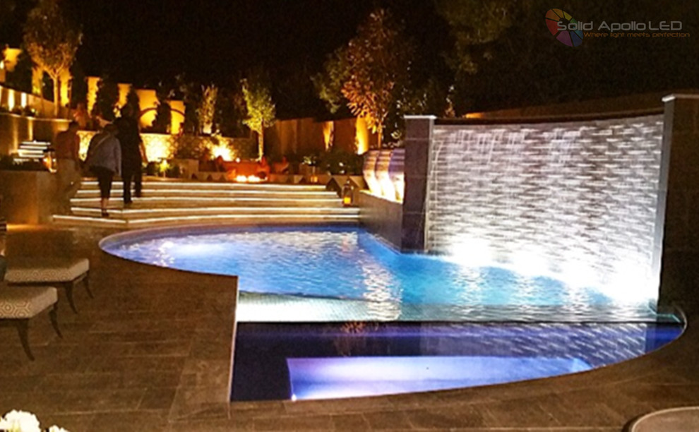 Landscape LED Lighting - Modern - Pool - Seattle - by Solid Apollo LED ...
