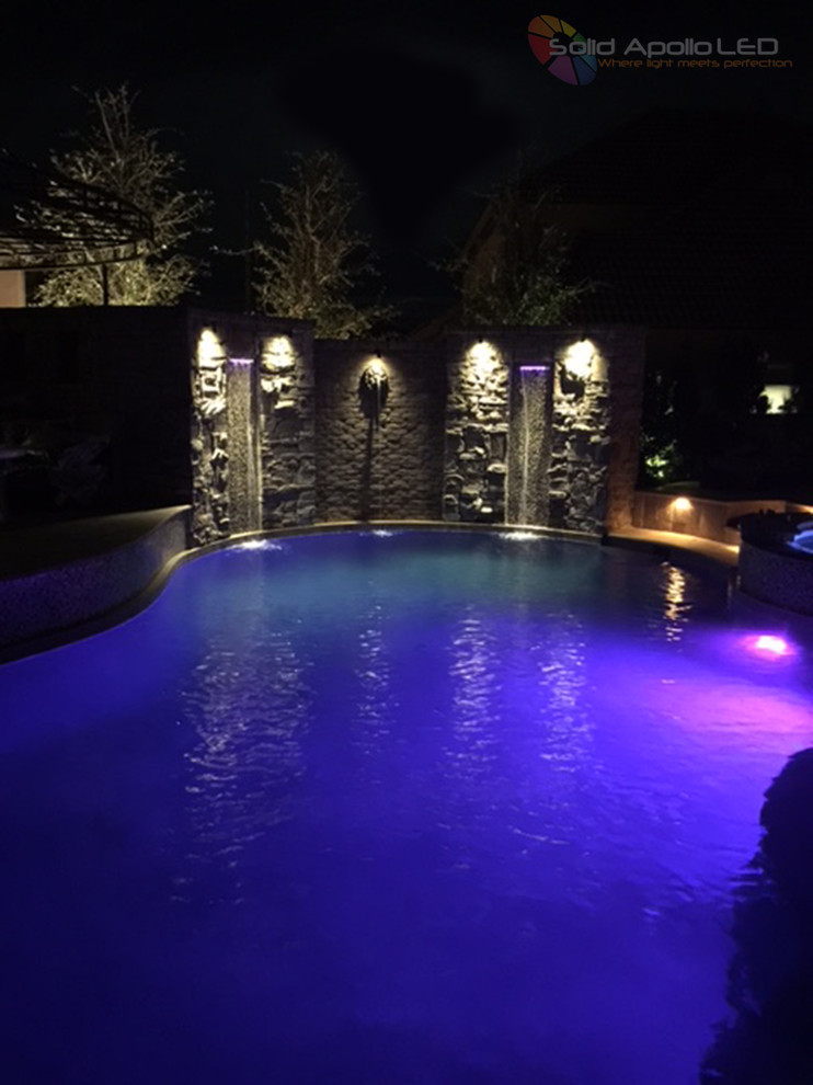 Landscape LED Lighting - Modern - Pool - Seattle - by Solid Apollo LED ...