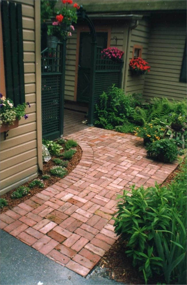 Landscapes4Less front walkways - Traditional - Landscape - New York ...
