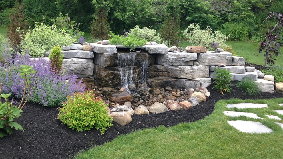 landscaping, patios, walkway, water features, lighting, paver driveway ...