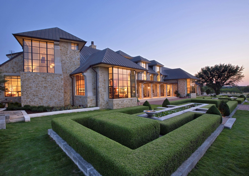 Large Garden - Victorian - Landscape - Austin - by chas architects | Houzz