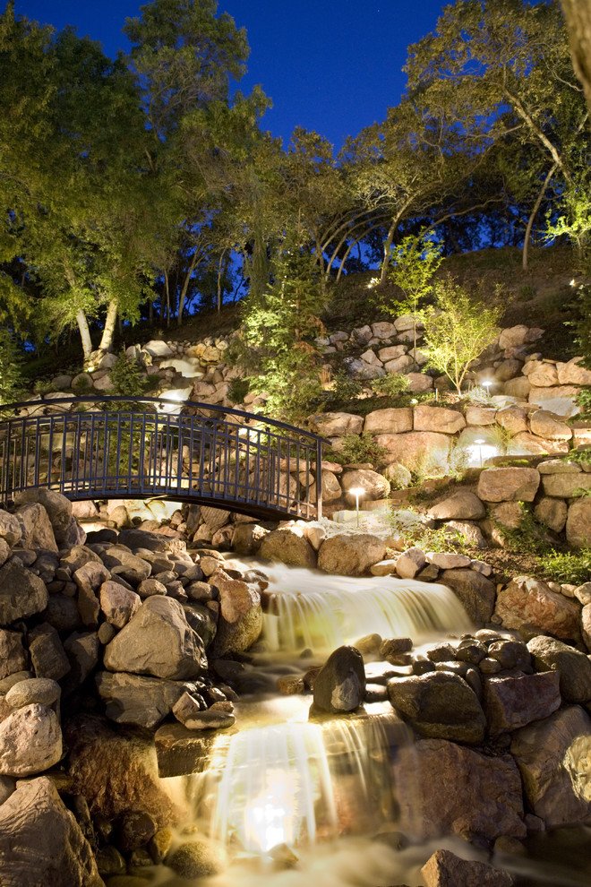 Large Waterfeature - Traditional - Landscape - Salt Lake City - by Utah ...