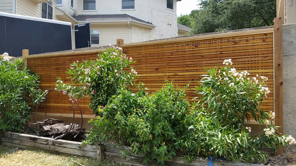Lattice Replacement - Contemporary - Landscape - Austin - by Capitol ...