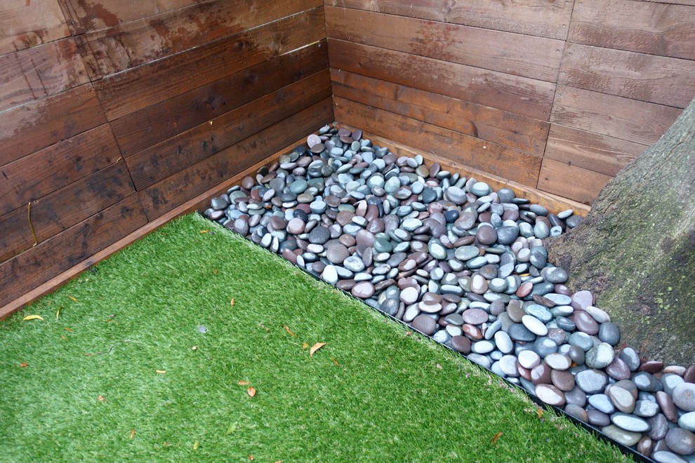 Layers, Tiers and Mix of Materials - Contemporary - Landscape - Houston ...