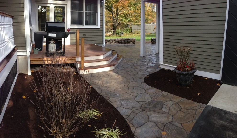 Lexington patio - Traditional - Landscape - Boston - by Prato ...