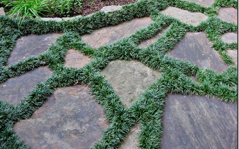 Limestone walkways with stepping stones - Landscape - New Orleans - by ...