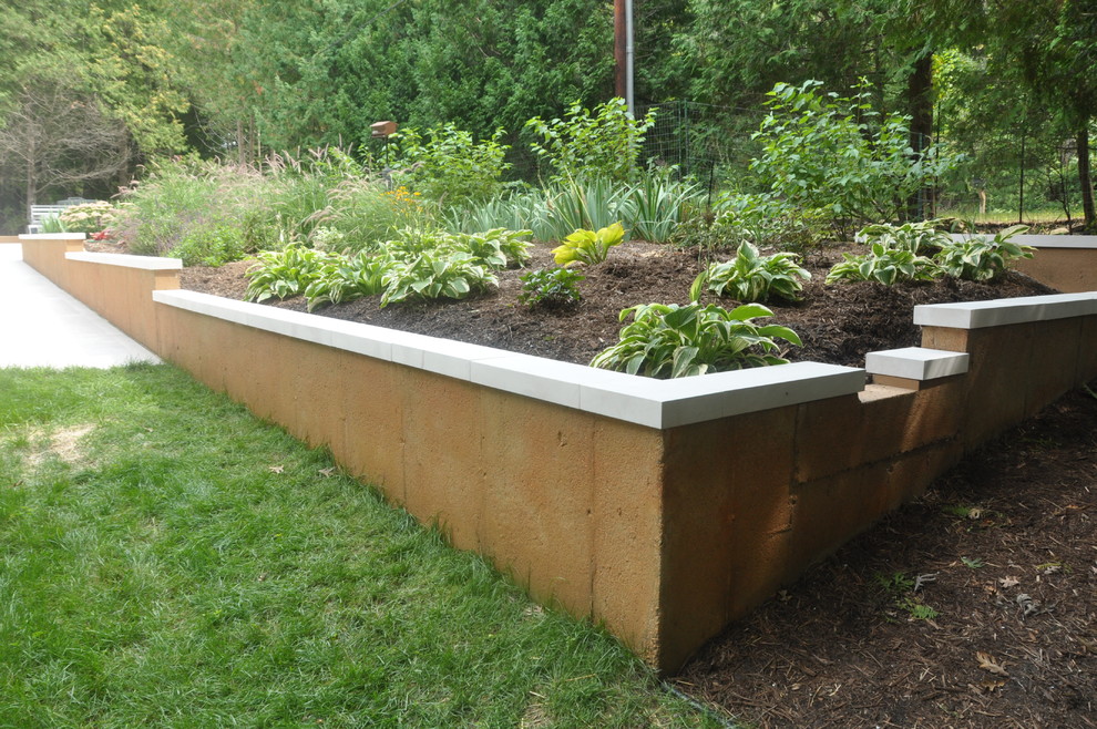 Limestone Wall Coping - Landscape - Other - by Madison Block & Stone ...