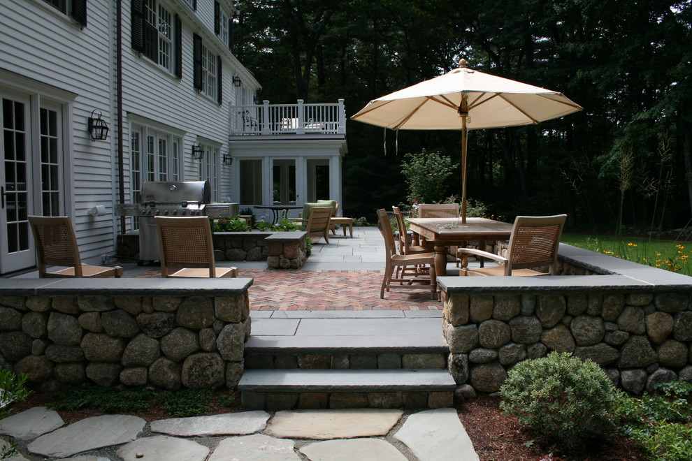 Lincoln Colonial - Traditional - Patio - Boston - by Kerry Lewis ...
