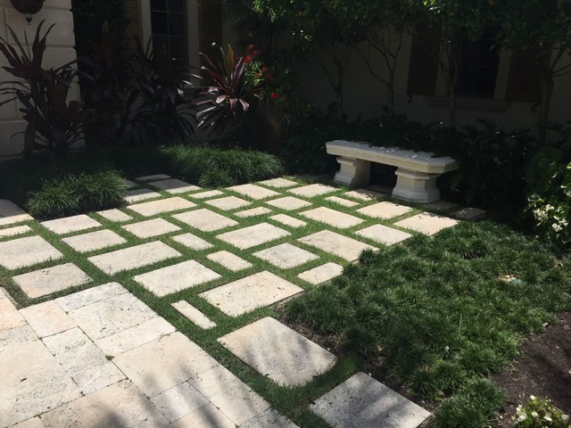 Living Driveways/Walkways - Tropical - Garden - Miami - by SEE ...