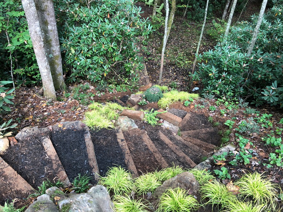 Looking Down - Eclectic - Landscape - Charlotte - by Jay Sifford Garden ...