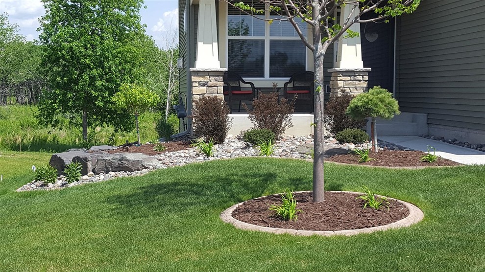 Low Maintenance Planting Bed in Savage - Landscape - Minneapolis - by ...