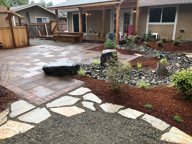 Low maintenance yard - Eclectic - Garden - Seattle - by KGR Design ...