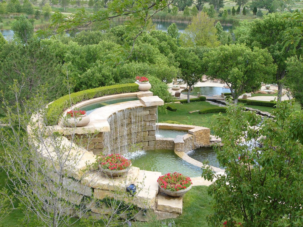 Lueders Landscape - quarry block - Rustic - Landscape - Dallas - by ...