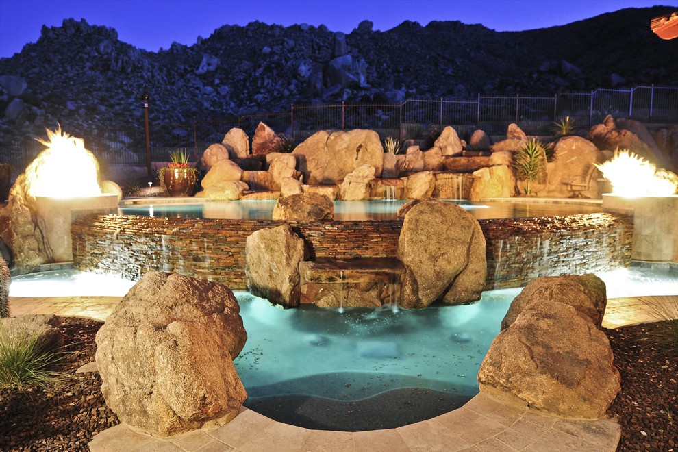 Luxor Model - Contemporary - Landscape - Phoenix - by Luxor Homes | Houzz