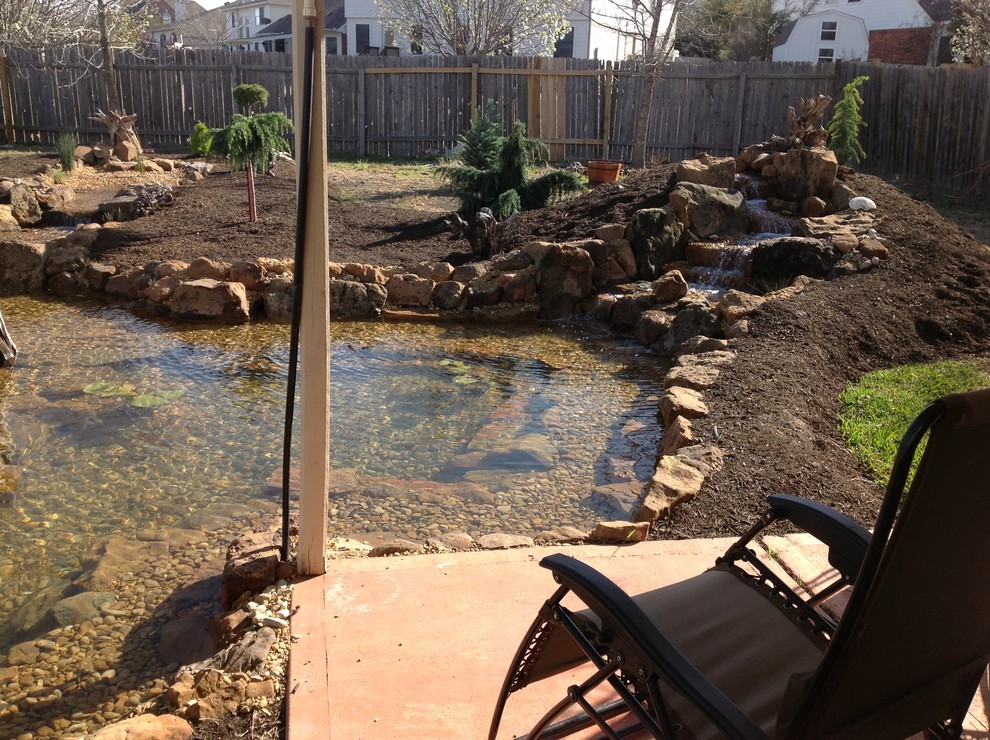 Marilyn's Pond With Waterfalls, a Stream, and a Bog Filter ...