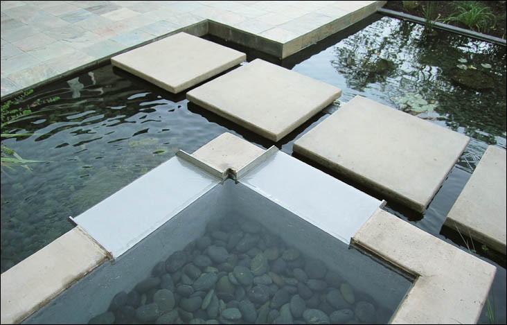 Marin Water Feature - Modern - Landscape - San Francisco - by Huettl ...