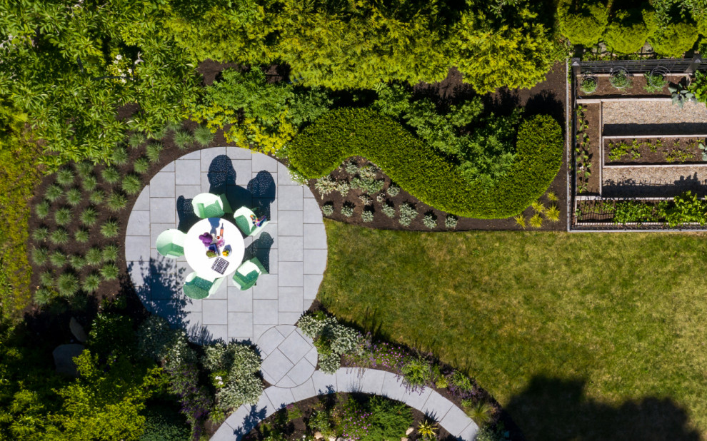 Matisse Garden - Landscape - Boston - by Amy Martin Landscape Design ...