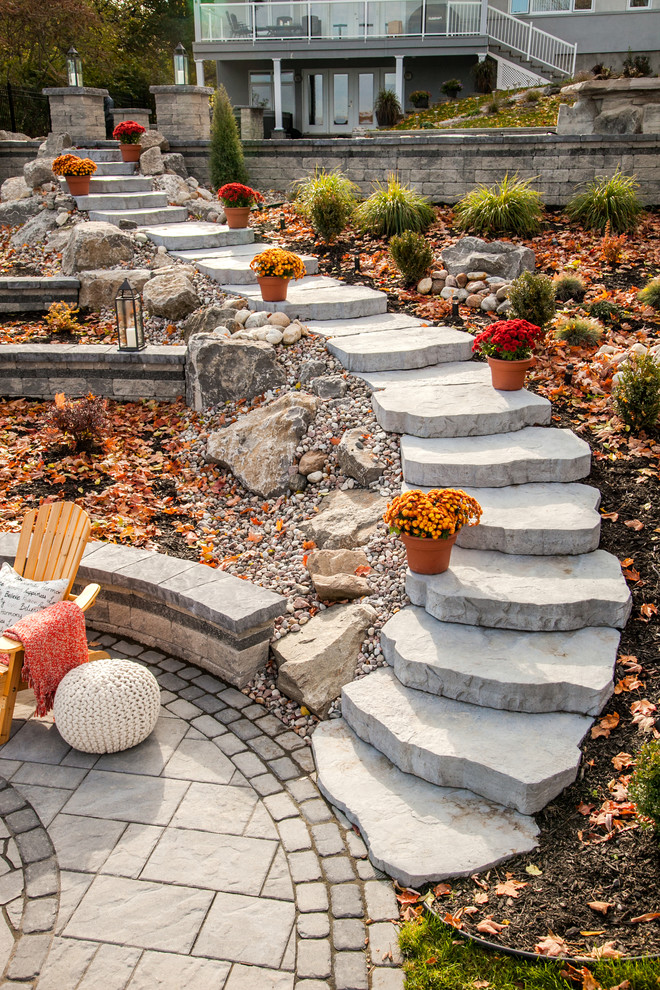 Maya Step - Traditional - Landscape - Philadelphia - by Techo-Bloc | Houzz